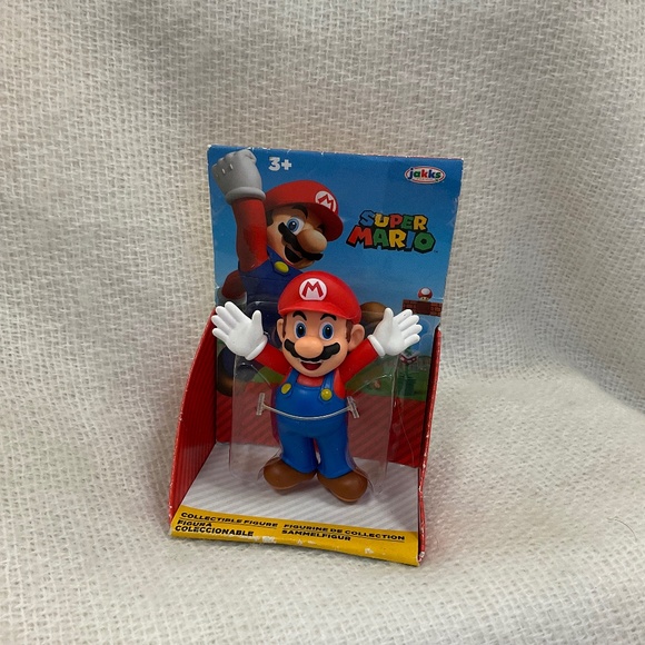 Jakks | Toys | Jakks Pacific Super Mario Mario Figurine 25 In Original ...